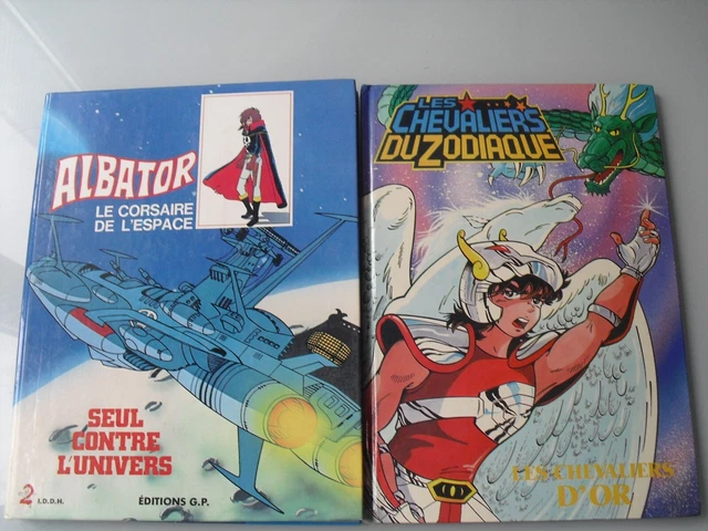 ALBATOR ALBUM MANGA BD 1980 plus CHEVALIERS DU ZODIAQUE BD 1986 EUR 35 ...