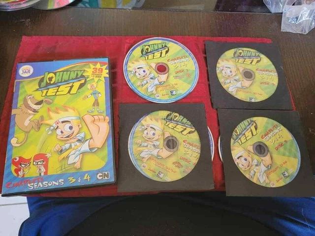 JOHNNY TEST: THE Complete Seasons 3 4 (DVD, 2011, 4-Disc Set) G $15.07 ...