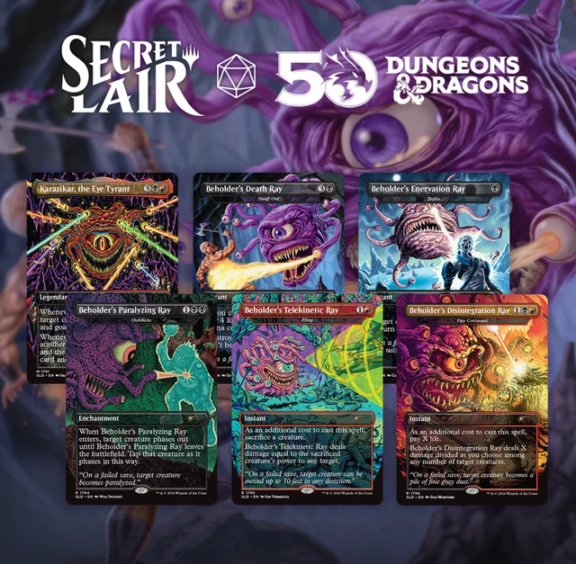 MAGIC SECRET LAIR x DND Death is in the Eyes of the Beholder II NON ...