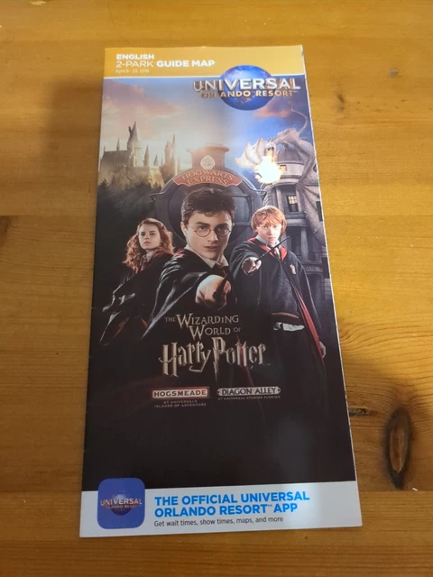 UNIVERSAL STUDIOS ORLANDO Resort Guide With Park Maps 2018 EUR 2,33 ...