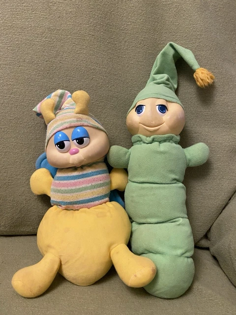 VINTAGE NIGHT GLOW Glo Worm Plush Toy, 80 £83.90 - PicClick UK