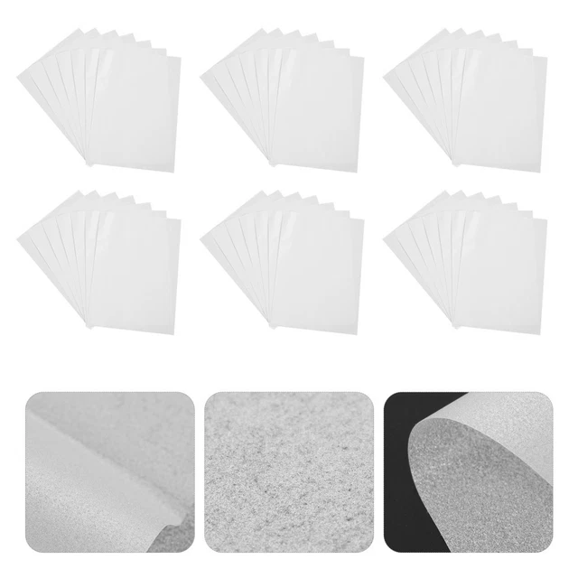 20 PCS SELF Seal Laminating Sheets Plastic Clear Plain Film Paper $37. ...