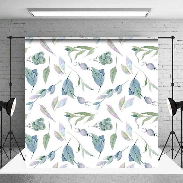 FRESH GREEN SPRING Step And Repeat Photo Backdrop $36.09 - PicClick AU