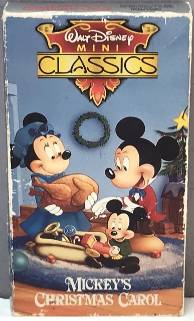 DISNEY MICKEY'S CHRISTMAS Carol Mini Classics VHS Video Tape *BUY 2 GET ...