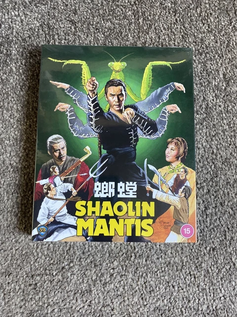 SHAOLIN MANTIS BLU-RAY SHAW BROTHERS LIMITED EDITION NEW & SEALED - 88 ...
