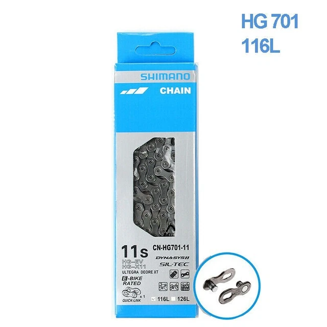 SHIMANO ULTEGRA 11 Speed Chain CN-HG701 116L XT MTB Road Bike Chain Quick Link £14.87 - PicClick UK