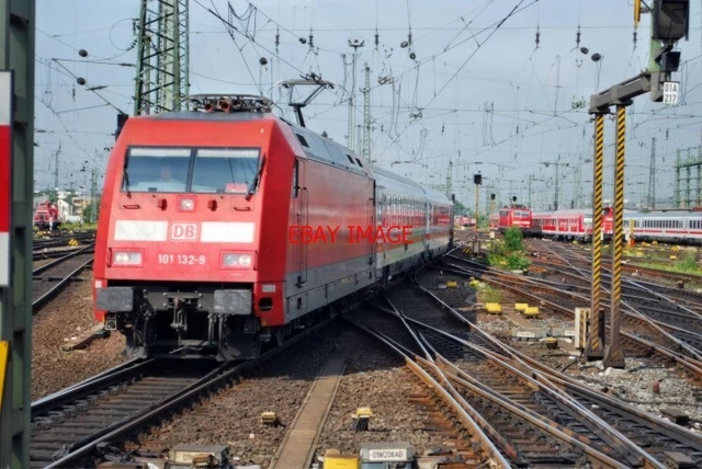 FOTO DEUTSCHE BAHN - Db Adtranz Klasse 101 8500 Ps 135 Mph Nr 101 132 ... FOTO DEUTSCHE BAHN - Db Adtranz Klasse 101 8500 Ps 135 Mph Nr 101 132 ...