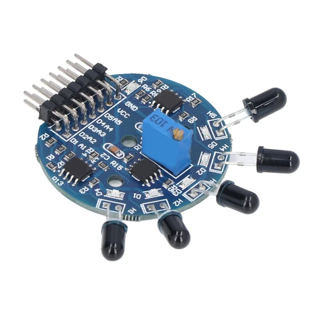 5 WAY FLAME Sensor Module Fire Extinguisher Sensor Board Digital Analog ...