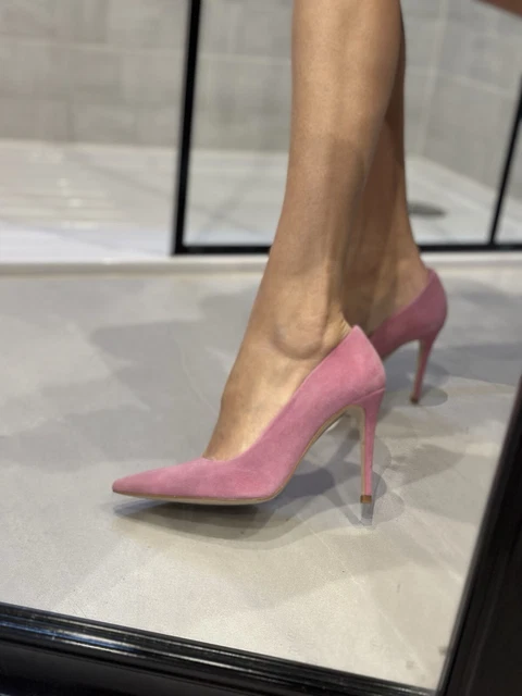 TOPSHOP BABY PINK Court Shoes £30.00 - PicClick UK