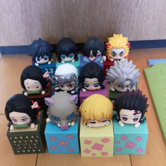 LOT DE 12 figurines Nezuko Iguo Shinobu Rengoku Demon slayer Kimetsu No ...