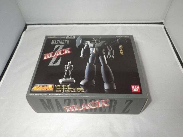 BANDAI SOUL OF Chogokin GX-01B Black Mazinger Z Limited Edition NEW New Gx-01B £98.32 - PicClick UK