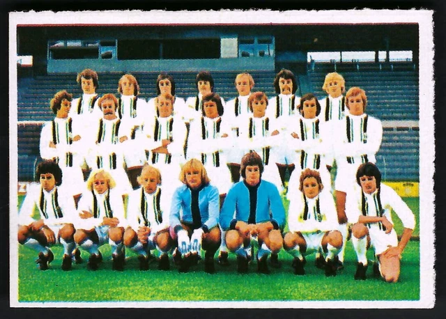 FKS - SOCCER Stars 1975-76 - #341 Borussia Moenchengladbach, West ...