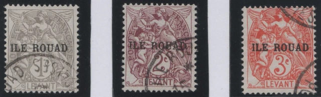 FRANCE COLONIES FRANÇAISES Ile Rouad YT 4 à 6 Obl EUR 1,00 - PicClick FR