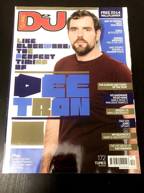 DJ MAGAZINE 2013 DEETRON Axel Boman DAVE SPOON Giorgio Moroder JUBEI ...