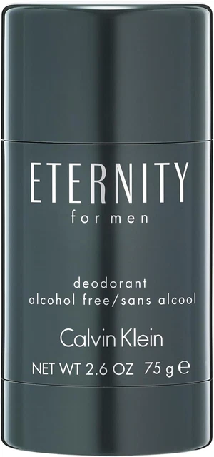 CALVIN KLEIN ETERNITY Deodorant Stick for Men, 75G $34.99 - PicClick AU