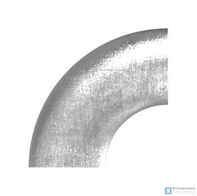 EDELSTAHL SCHWEISSBOGEN 90°, 21,3x2,0mm, ungeschliffen, V2A | STEINBACHER© EUR 5,59 - PicClick DE