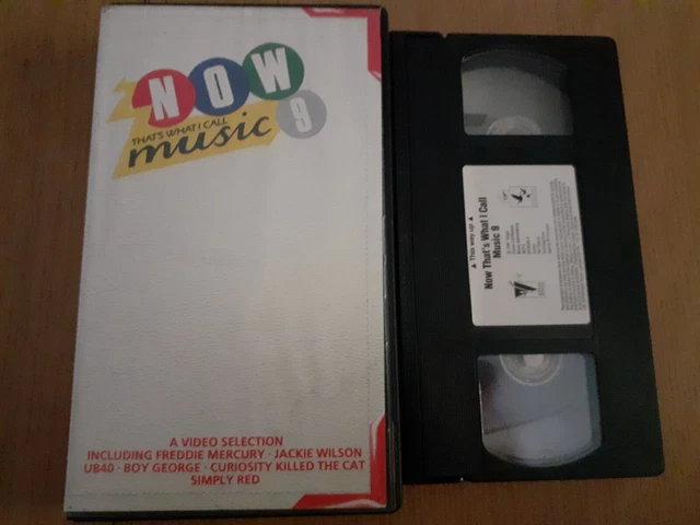 NOW THAT'S WHAT I Call Music 9 (Vhs/Pal) £7.99 - PicClick UK