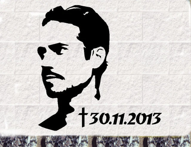 PAUL WALKER Auto Aufkleber Car Sticker Fast and Furious RIP Silhouette ...