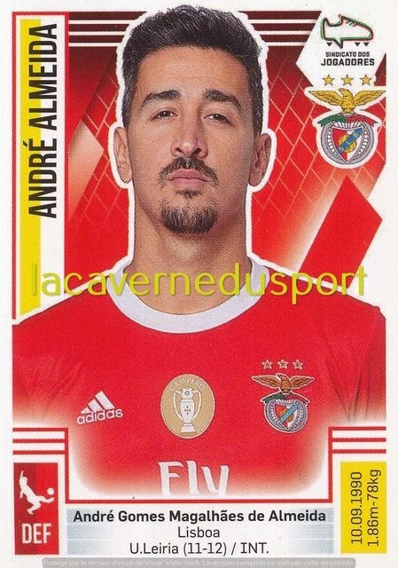 055 ANDRE ALMEIDA # Sl Benfica Sticker Panini Futebol 2019 2020 EUR 1 ...
