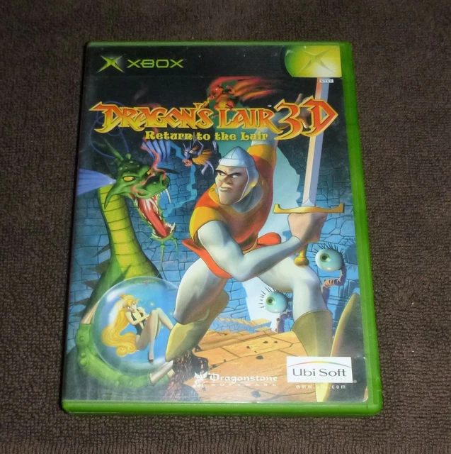 DRAGON'S LAIR 3D Return to the Lair (Microsoft Xbox, 2002)-Complete $48.99 - PicClick CA