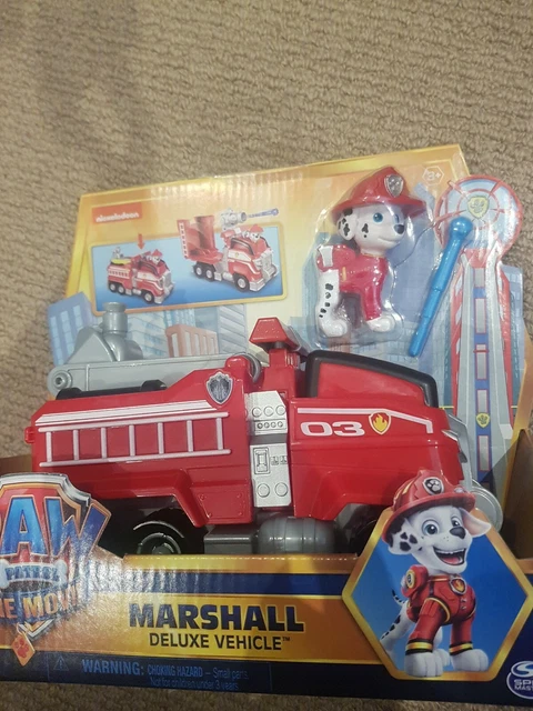 MARSHALL MARCUS PAW Patrol The Movie Deluxe Vehicle $49.99 - PicClick AU