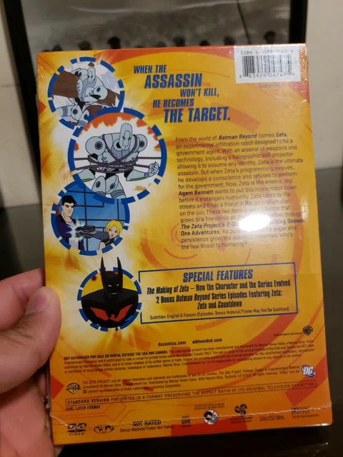 THE ZETA PROJECT The Complete First Season 1 One DVD NEW SEALED EUR 13 ...