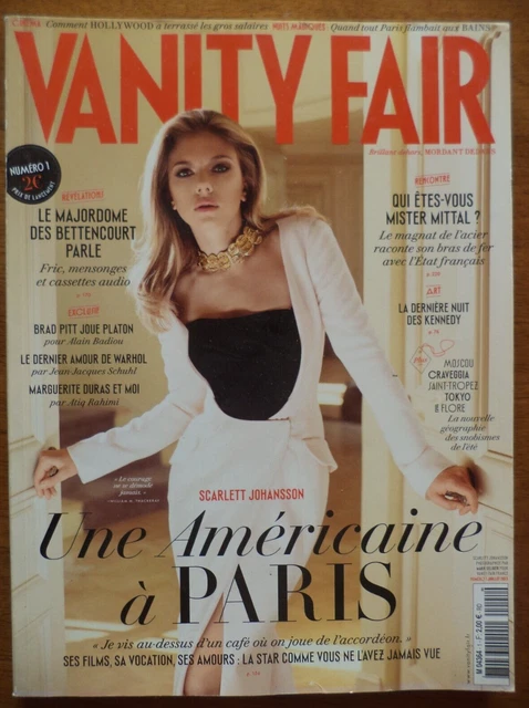 FRENCH MAGAZINE VANITY Fair n° 1 daté de Juillet 2013 - Scarlett ...