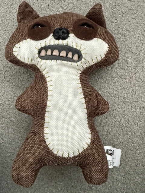 FUGGLER SUSPICIOUS FOX plush soft toy working £11.86 - PicClick UK