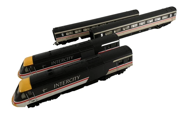 HORNBY HST INTERCITY 125 Class 43 Swallow Train Set OO Gauge £97.99 ...