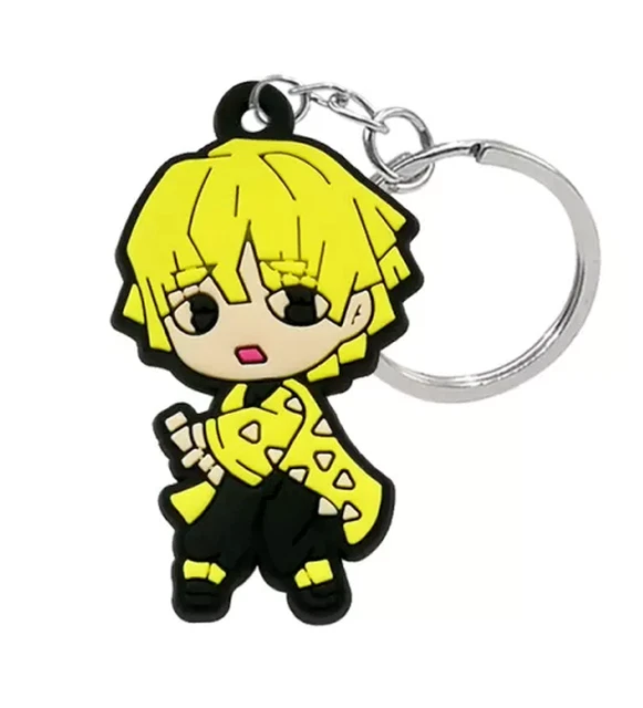 DEMON SLAYER: KIMETSU no Yaiba - Zenitsu Agatsuma Style Novity Keyring ...
