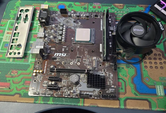 MSI A320M PRO-M2 V2 Motherboard Ryzen 2400g 16GB DDR3 Bundle £85.00 ...