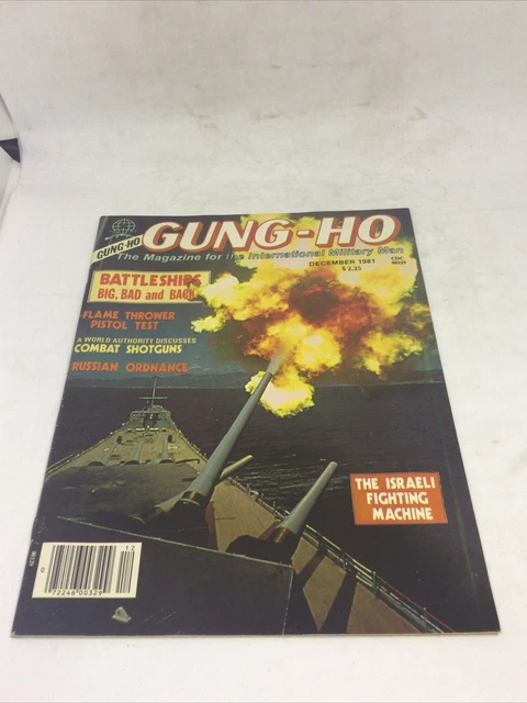 DECEMBER 1981 GUNG-HO Magazine “Combat Shotguns” *RARE* £11.78 ...