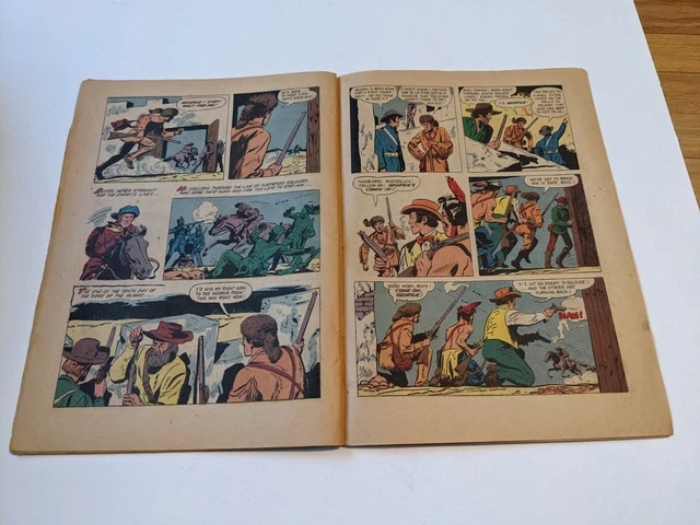 WALT DISNEY'S DAVY CROCKETT AT THE ALAMO Comic Book Dell #639 $21.56 ...