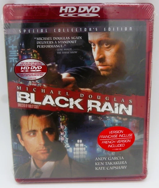 BLACK RAIN SPECIAL Collectors Edition HD DVD English French Bilingual ...