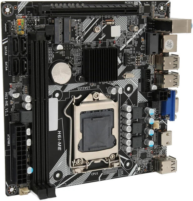 MINI ITX MOTHERBOARD, Maximum 16GB Multiphase Power PC Motherboar NVME ...