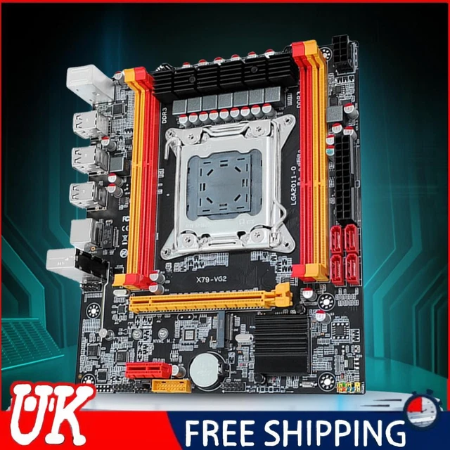 X79 COMPUTER MOTHERBOARD Motherboard Set PCI-E 16X LGA 2011 Fit for ...