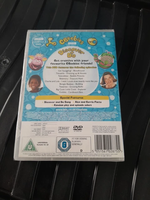 CBEEBIES BBC DISCOVER And Do dvd Brand New & Sealed very rare ...