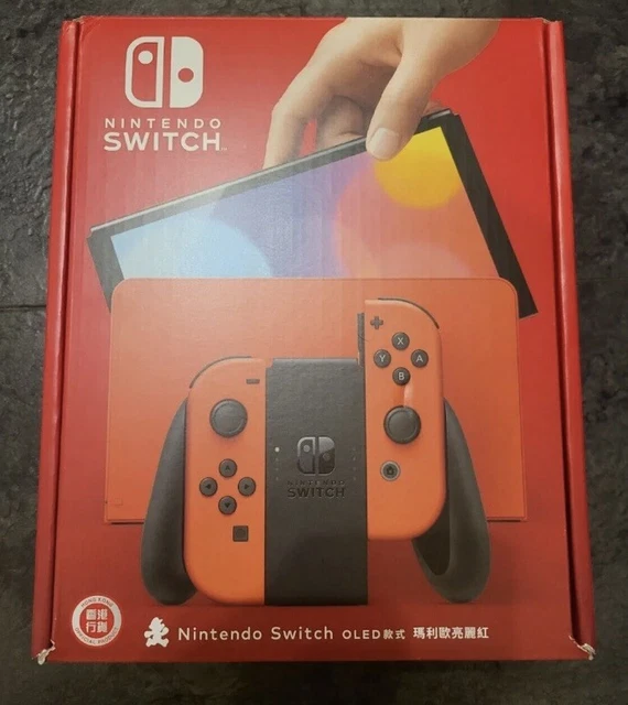 NINTENDO SWITCH OLED Mario Red Tablet Only. Brand New Fully Working And ...