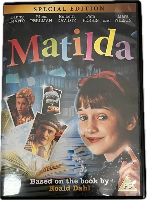 Matilda Mara Wilson Tracey Walter Rhea Perlman Dvd Fantasy Comedy Mcb Eur 525 Picclick It