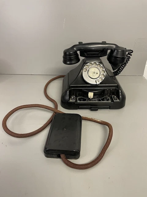 VINTAGE BAKELITE EXCHANGE Telephone GPO 248 On No.39a Bell Set EUR 145 ...
