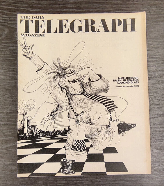 DAILY TELEGRAPH MAGAZINE Holly Hill Hampstead, Ralph Steadman 3rd ...