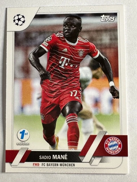 2022-23 TOPPS UEFA UCL 1ère édition FC Bayern Munich Sadio Mane EUR 3,99 - PicClick FR