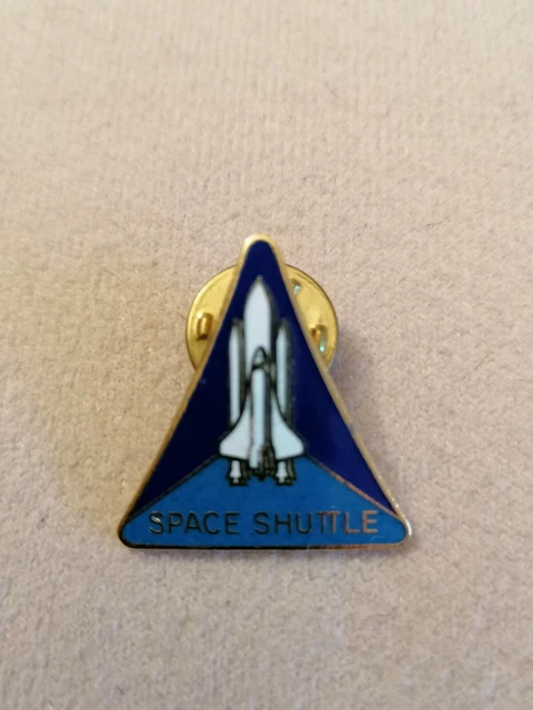 ORIGINAL PIN BUTTON NASA Space Shuttle 2,5 cm ca. 1990 Kennedy Space ...