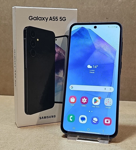 TELEFONO CELLULARE SAMSUNG Galaxy A55 5G 128 GB fantastico blu navy EUR ...