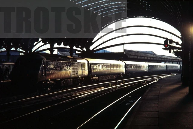 35MM SLIDE BR British Railways Diesel Loco HST Class 43 43079 York 1986 ...