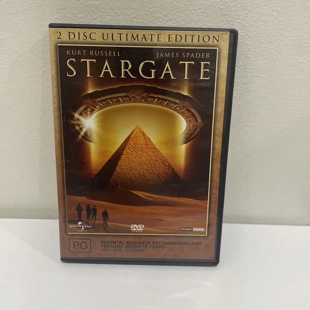 STARGATE (2 DISC Ultimate Edition, DVD, 1994) tested and working clean ...
