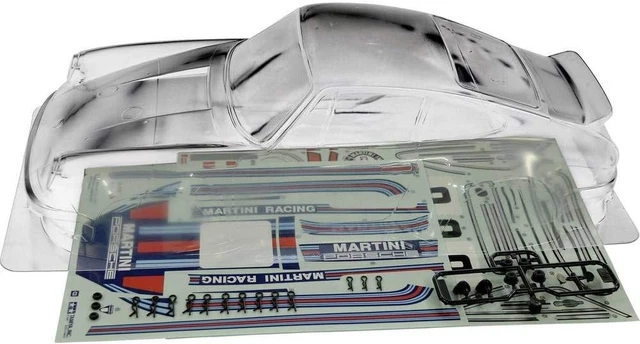 TAMIYA 51543 PORSCHE 911 Carrera RSR Body Parts Set (TT01/TT02/TA05 ...