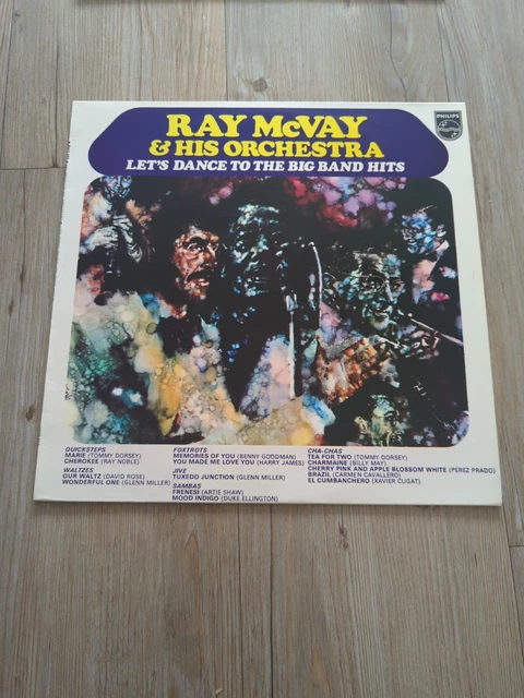 RAY MCVAY LET'S Dance To The Big Band Hits LP Philips 6308156 EX/EX ...