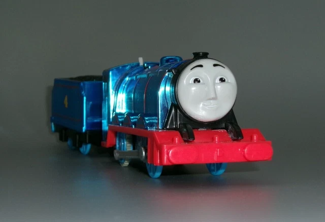 THOMAS & FRIENDS - Gordon - Trackmaster Motorized - Celeb Shiny Chrome ...