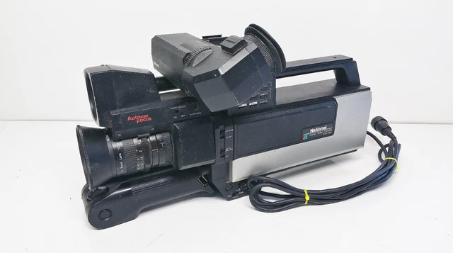 VINTAGE NATIONAL COLOUR Video Camera WVP-100N Panasonic Matsushita 1980 ...